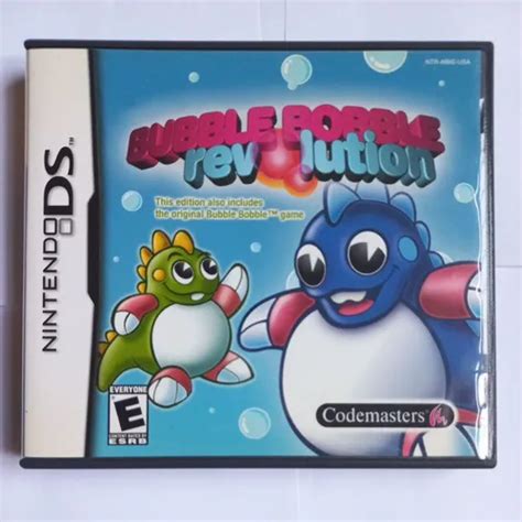 Bubble Bobble Revolution Nintendo Ds Parcelamento Sem Juros