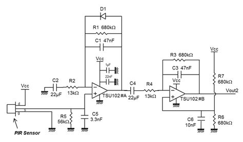 Signal Conditioning For Pyroelectric Passive Infrared Pir Sensors