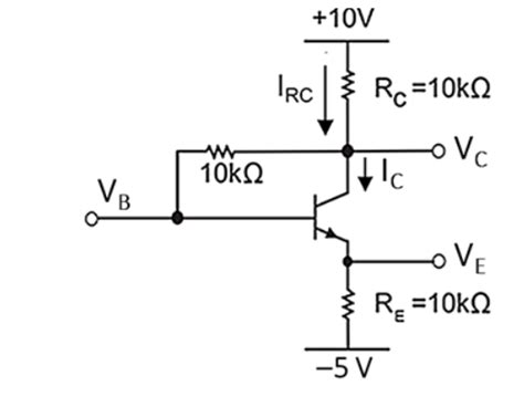 Solved Find VB and IB using β and VBE 0 7 V Find Chegg com