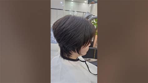 리프컷세미리프커트 여자숏컷여자헤어 Youtube