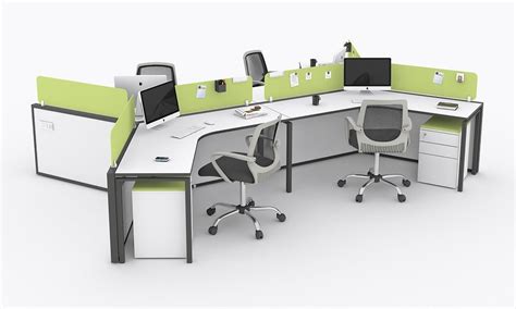 Metal Multicolor Linear Workstation Table For Corporate Office Seating Capacity 8 Seater At