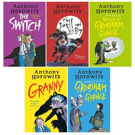 Anthony Horowitz Wickedly Funny 5 Books Collection Set Groosham Grange