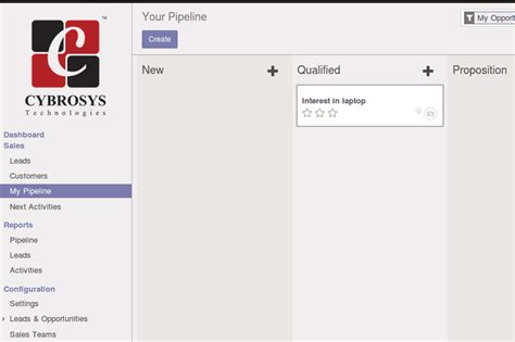 CRM And Sales In Odoo