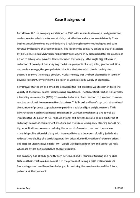 Pdf Case Background Kaustav Dey