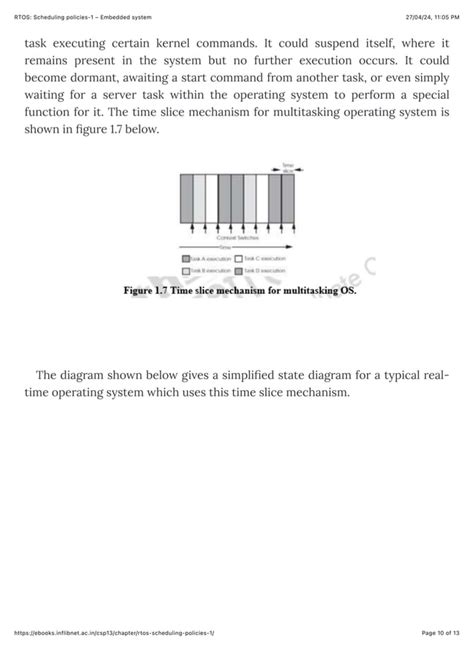 Rtos Scheduling Policies 1 Embedded Systempdf Operating Systems Computer Software And