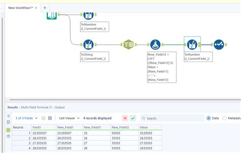 Solved Decimal Places Alteryx Community