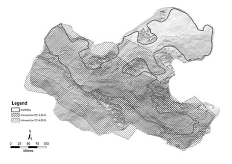 Intersections Of Point Cloud Datasets For The 2013 2014 And 2014 2015