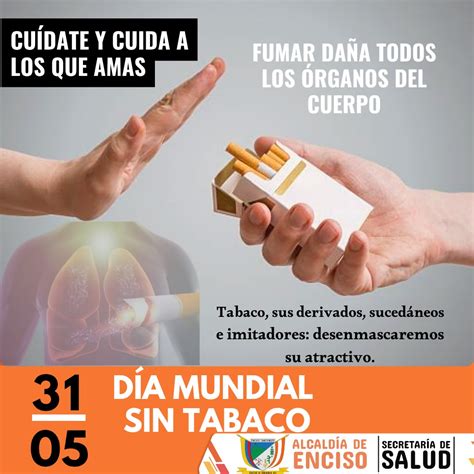 Alcaldía 🚭 Día Mundial Sin Tabaco🚭 Desde La Administración Municipal