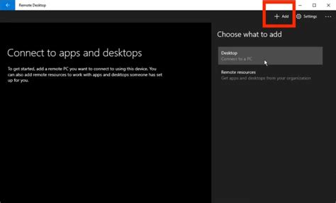 Noconfiguration Remote Desktop Connection