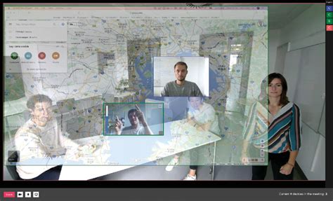 mirrorblender supports moving resizing and blending of video windows