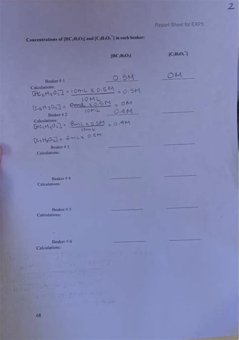 solved buffer solutions buffer solutions ph after addition