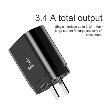 Bộ sạc đa năng Baseus Baseus Mirror Lake 3 cổng sạc ( 3.4A fast charge