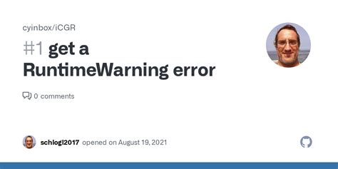 Get A RuntimeWarning Error Issue Cyinbox ICGR GitHub