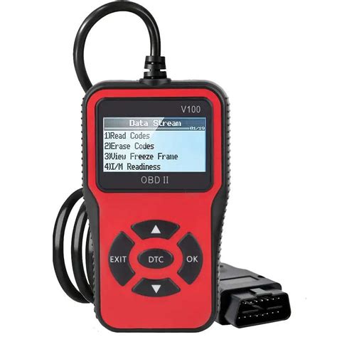 Scanners Professional Engine Fault Code Diagnostic Scan Tool For Obd Ii Protocol Cars V100