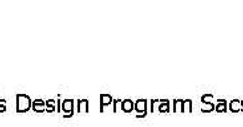 Offshore Structure Analysis Design Program Sacs Manual Imgur