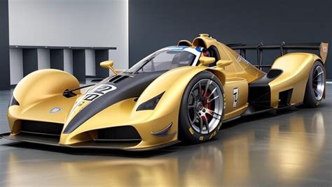 Premium Ai Image Racing Car Design