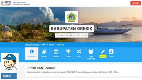 Ppdb Gresik 2023 Jenjang Smp Jalur Zonasi Jadwal Syarat Dan Cara Daftar Halaman 2