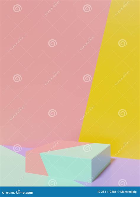 3d Rendering Multi Story Commercial Building Visualization Showing Two Color Options Royalty