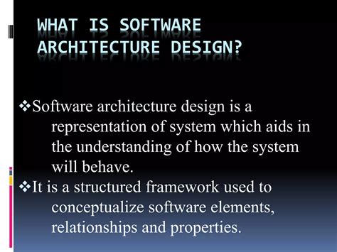 Software Design And Architecture Pptx
