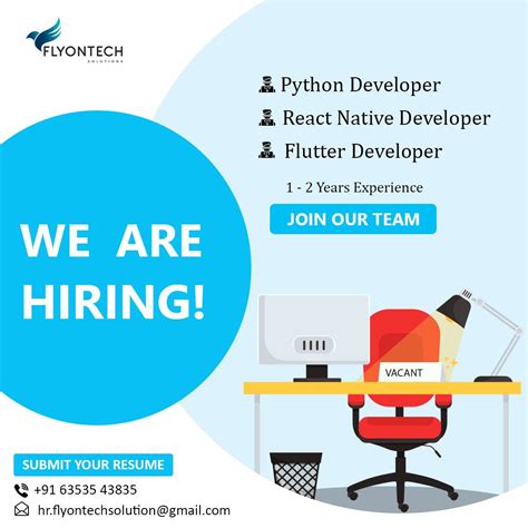 Flyontech Solutions On Linkedin Reactnativedeveloper Pythonprogramming Pythondeveloper