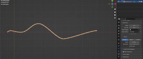 how can i make a dotted line animation for a curve in blender r blenderhelp