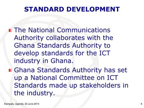 Ppt Standardization The Case Of The Ghanaian Ict Sector Powerpoint