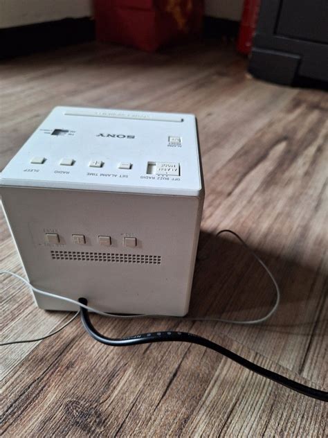 Sony Portable Cube Radio With Clock Audio Portable Music Players On