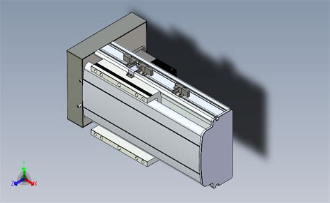 丝杆滑台 半封闭eh17 Lx C S100 Bd P40 D3 Step 模型图纸下载 懒石网