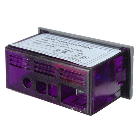 Mini C To C V LED Digital Temperature Panel Meter Thermometer With Sensor Sale