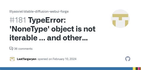 Typeerror Nonetype Object Is Not Iterable And Other Things