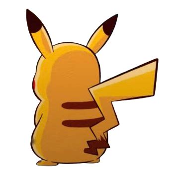 Pikachu Backview Render By Justsomeapple On Deviantart