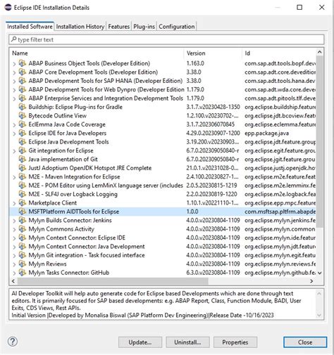 Ki Abap Ki Generierter Abap Code In Eclipse Abap