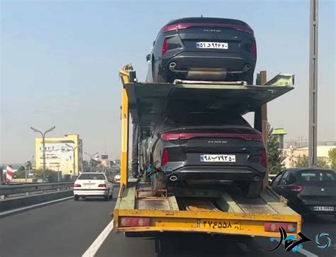 اولین سری پلاک شده کی‌ام‌سی جی7 Kmc J7 کرمان موتور وارد تهران شد چرخان