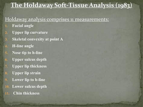 Soft Tissue Analysis Pptx