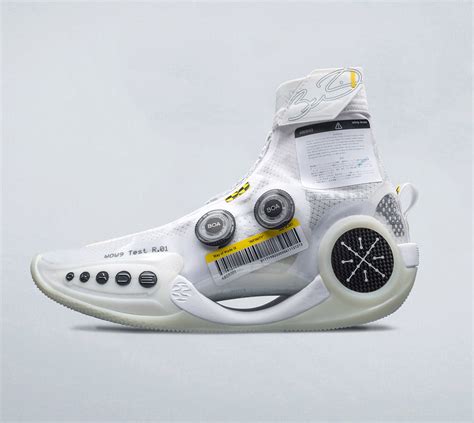Li Ning Way Of Wade 90 Trainer Wow Aber003 High Top Futuristic