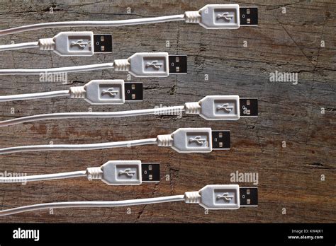 Usb Cable Data Cable Cord Wire Stock Photo Alamy