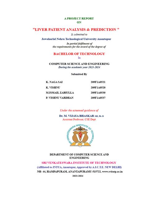 Boook Of Presentations Of Svit Pdf Machine Learning Technology