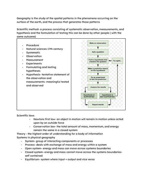 Geog 1 24 26 23 Geography 101 Lecture Notes Chapter 4 Geography Is