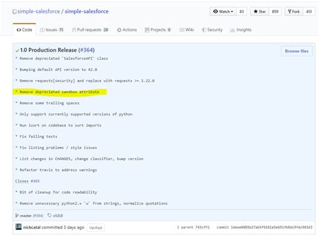 Salesforcelogin Got An Unexpected Keyword Argument ‘sandbox · Issue 80 · Herokusalesforce