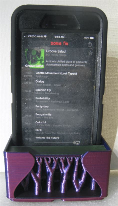 Gridfinity Phone Stand 3d Model By Hoco On Thangs