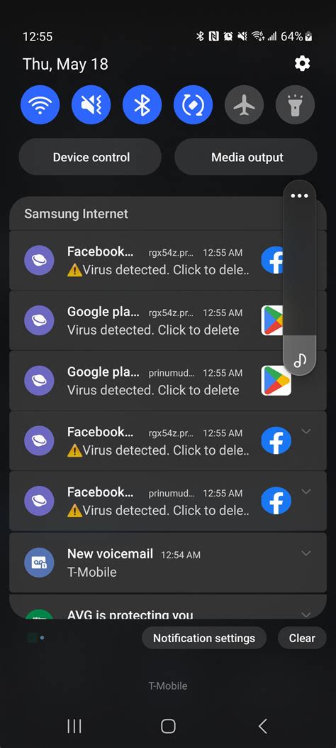 Hey Are These Virus Notifications Real Or Should I Turn Off Notifications For Them Rsamsunggalaxy