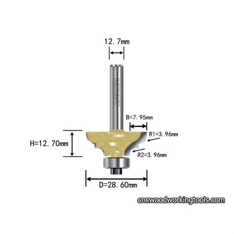 Arden 0807 Classical Ogee Bit For Woodworking Ricocnc Cnc Woodworking