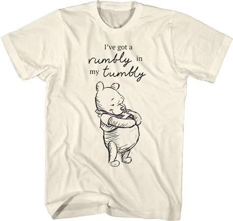 Ive Got A Rumbly In My Tumbly Winnie The Pooh T Shirt
