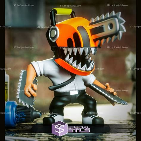 Chibi Stl Collection Chainsaw Man Chibi Stl Files Specialstl