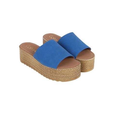 Catwalk Blue Solid Flatforms Buy Catwalk Blue Solid Flatforms Online