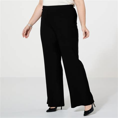 Wynnelayers Luxe Crepe Flare Leg Pant Hsn