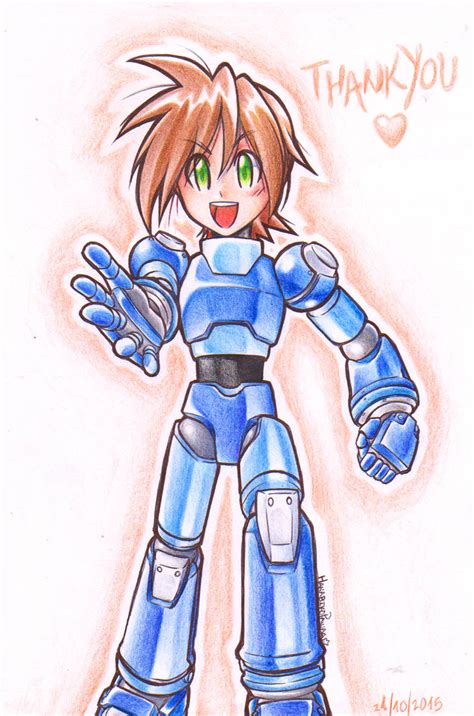 megaman volnutt sankyoo by mikapastelu on deviantart