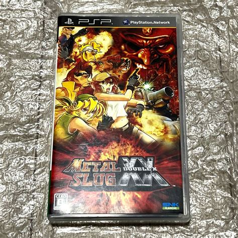 Yahooオークション 〈良品・動作確認済み〉psp メタルスラッグxx Sn