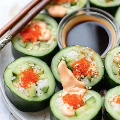 Cucumber Sushi A Refreshing Twist On Traditional Sushi Rolls Superb