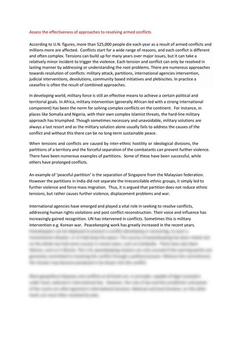 Preliminary Geography Essay Geography Year 11 Hsc Thinkswap